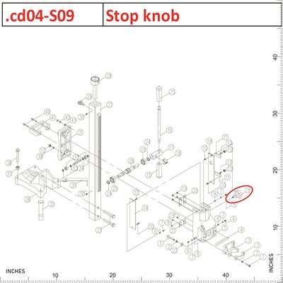 Stop knob