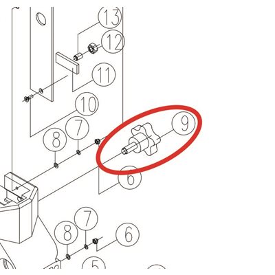 Stop knob