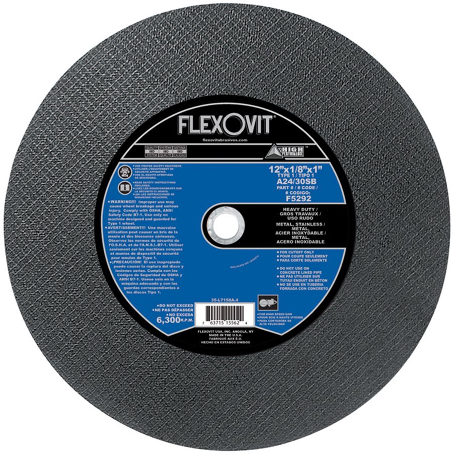 Metal Cutting Wheel (High Speed Saw)