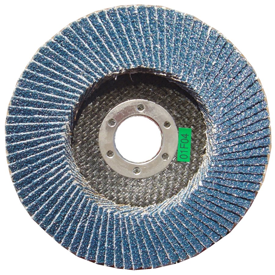 5" x 7 / 8" Flap Disc, Zirconia, Grit 60 (Type 29)