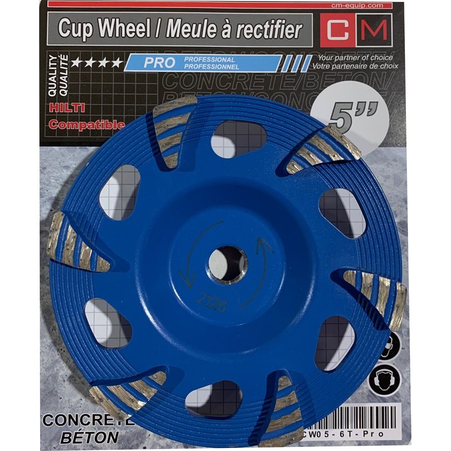 5 X 5 8 11 X 7T Cup Wheel Pro Quality