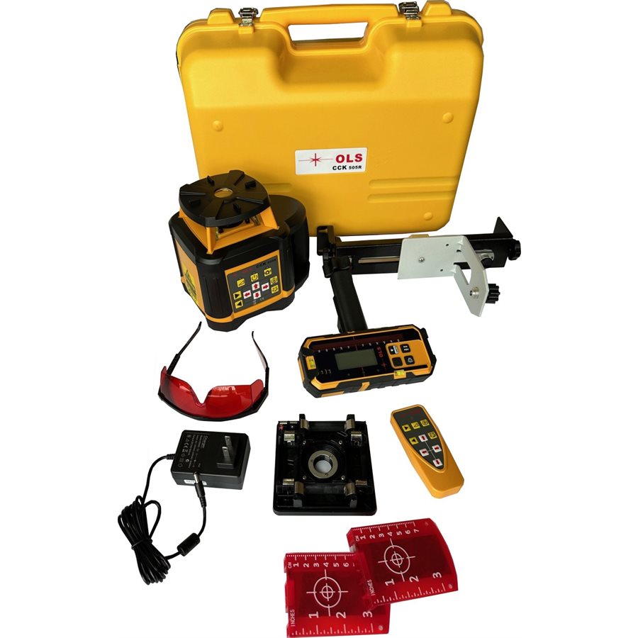 Rotary Laser, dual axes (Int / Ext) 2000ft