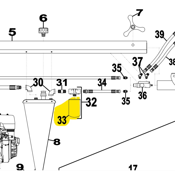 HYDRAULIC OIL FILTER (HD99)